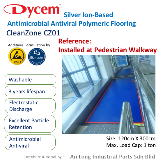 Dycem cross contamination control flooring also known as washable ...