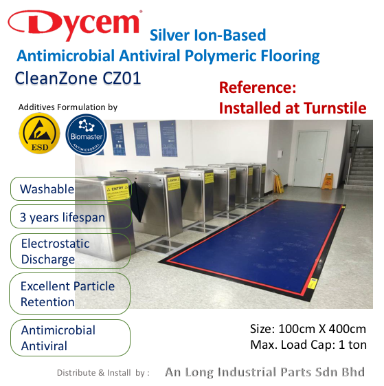 Dycem cross contamination control flooring also known as washable ...